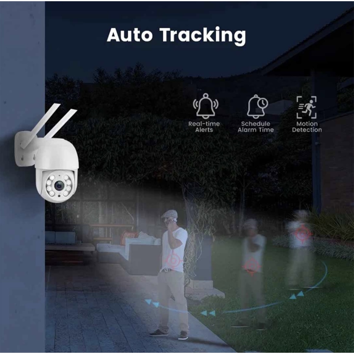 Jortan Jt 8161qj Wi Fi камера за наблюдение Ultra Hd 4 K усъвършенствано решение за наблюдение