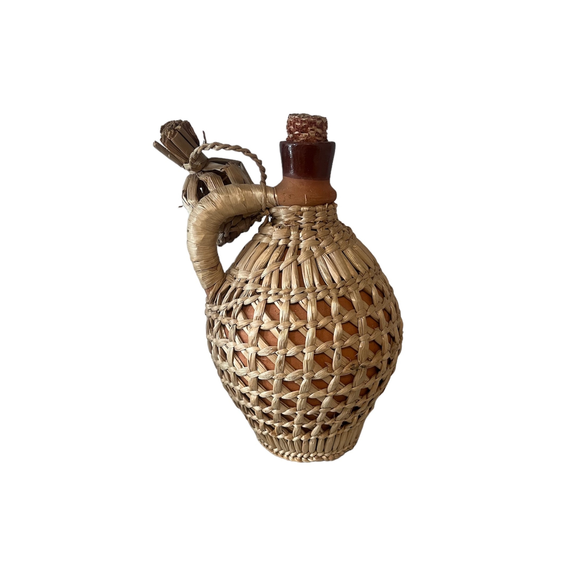 Ulcior Handmade din Ceramica si Papura, 1 Litru - eMAG.ro