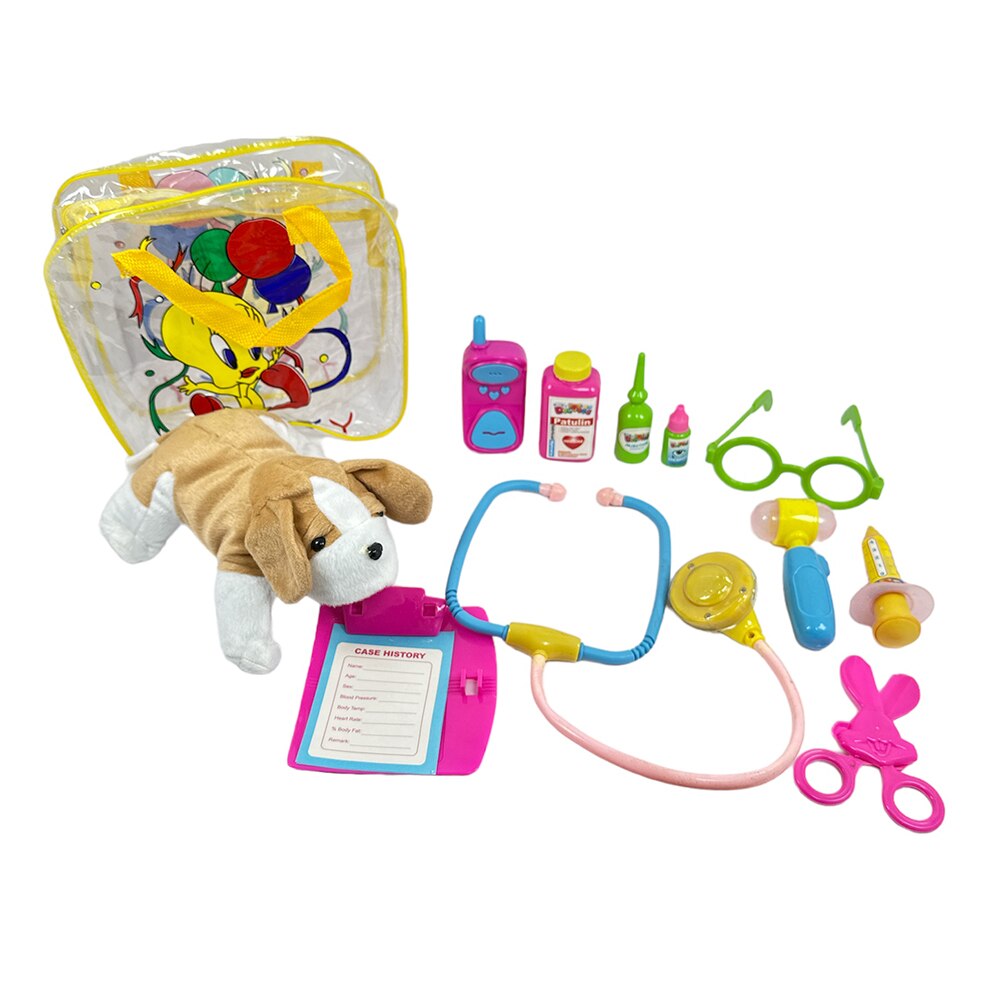 Set Chippo Doctor Play Treat Dog 285622-1 ML1, 12 piese, Include ...