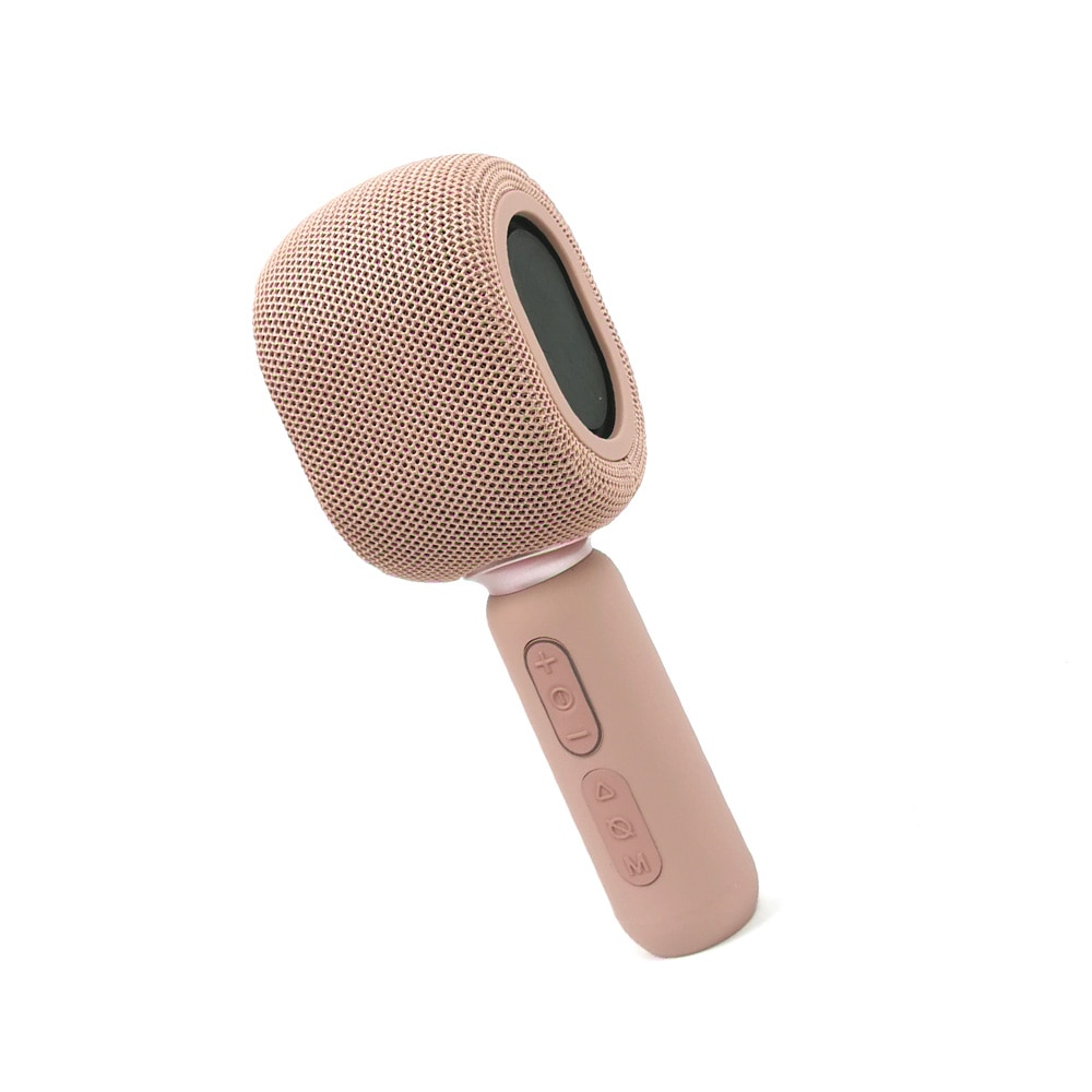 Microfon wireless, Cu difuzor, Bluetooth, USB, Card SD, Roz deschis ...