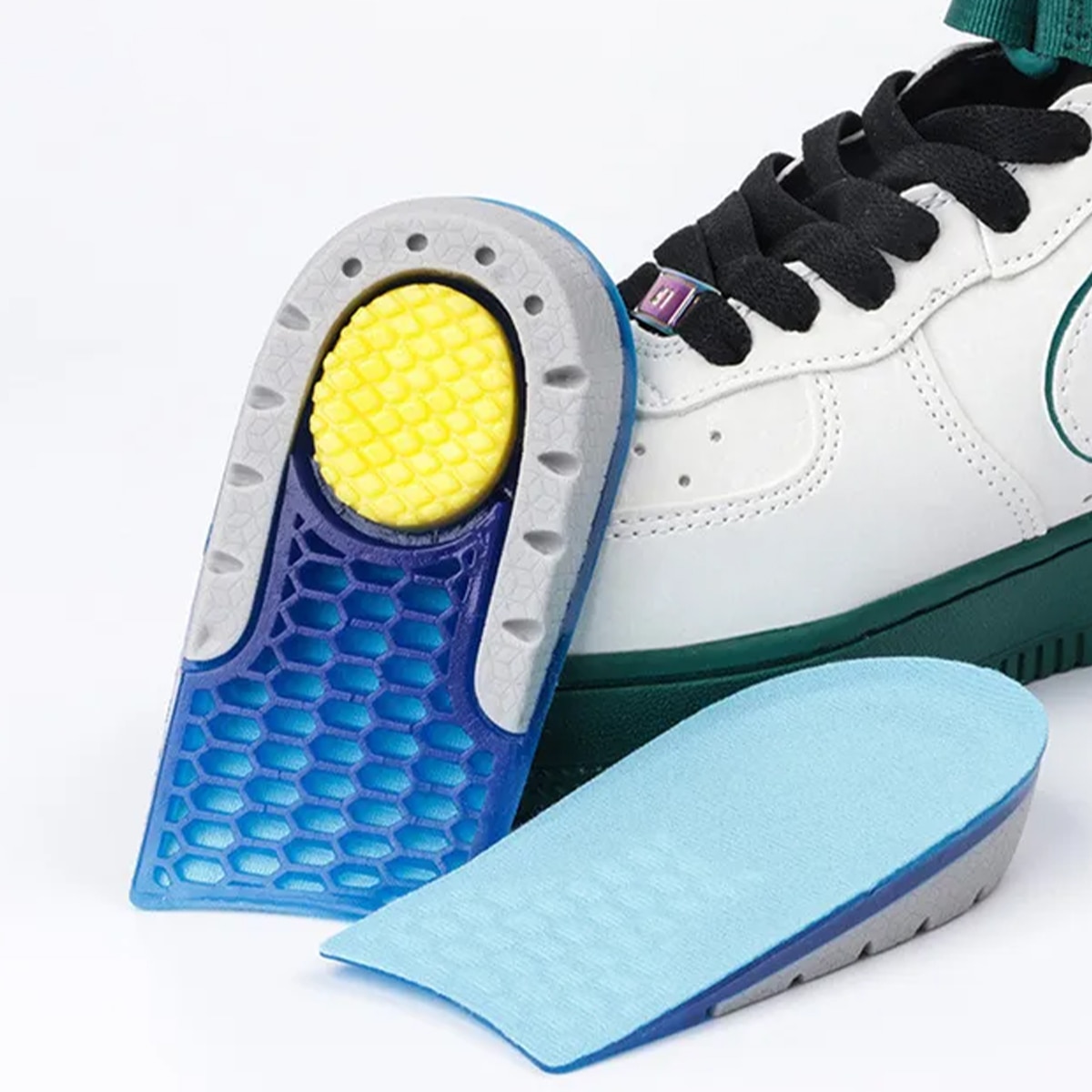 Set 2 bucati branturi inaltatoare ortopedice zenifique, din silicon ...