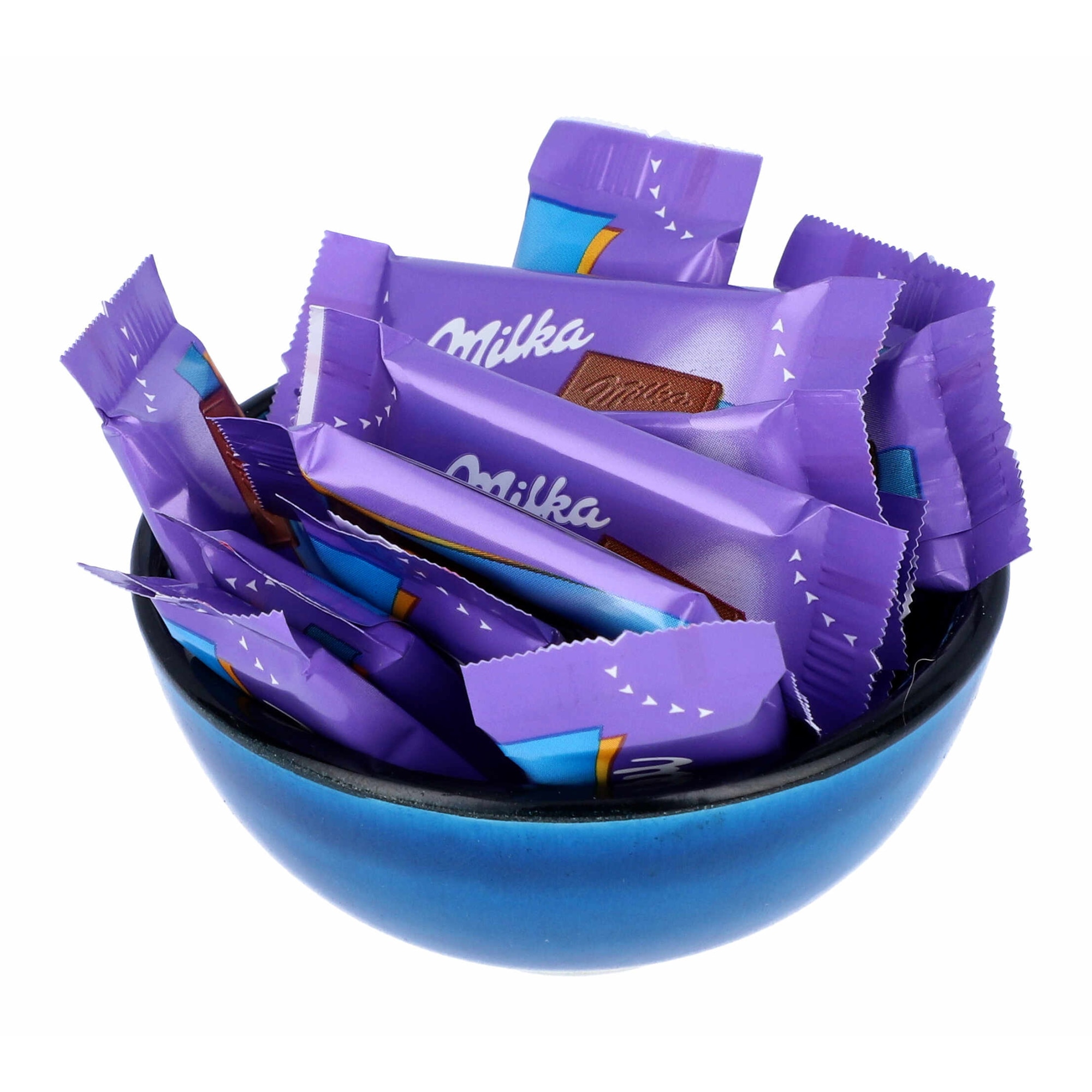 Mini batoane de ciocolata, Milka Naps Mix, lapte, 1Kg - eMAG.ro