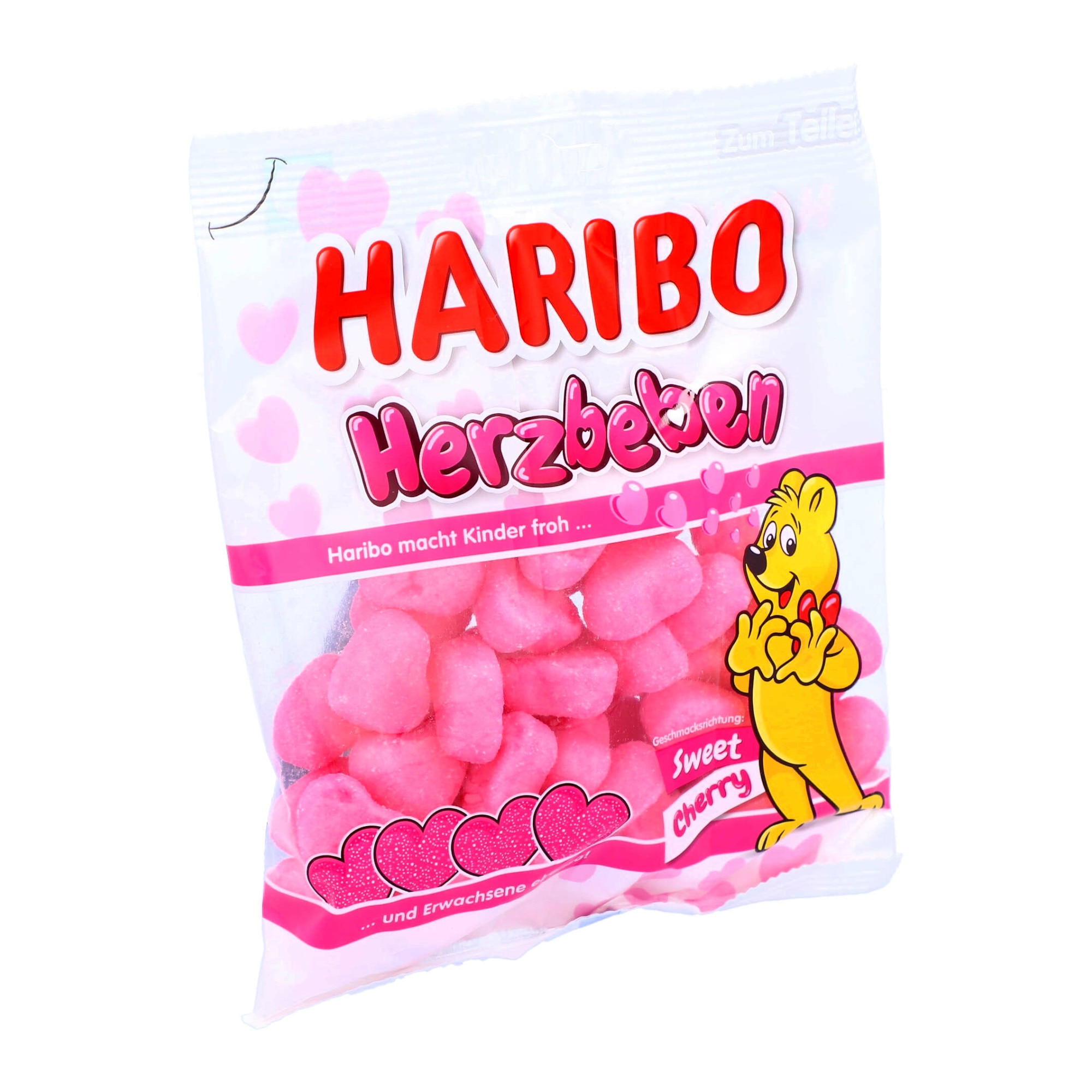 Jeleuri Haribo inima, cirese, 160g - eMAG.ro