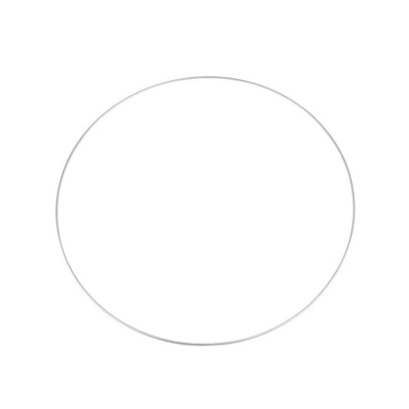 Cerc metalic pentru prinzator de vise, 15 cm-alb - eMAG.ro