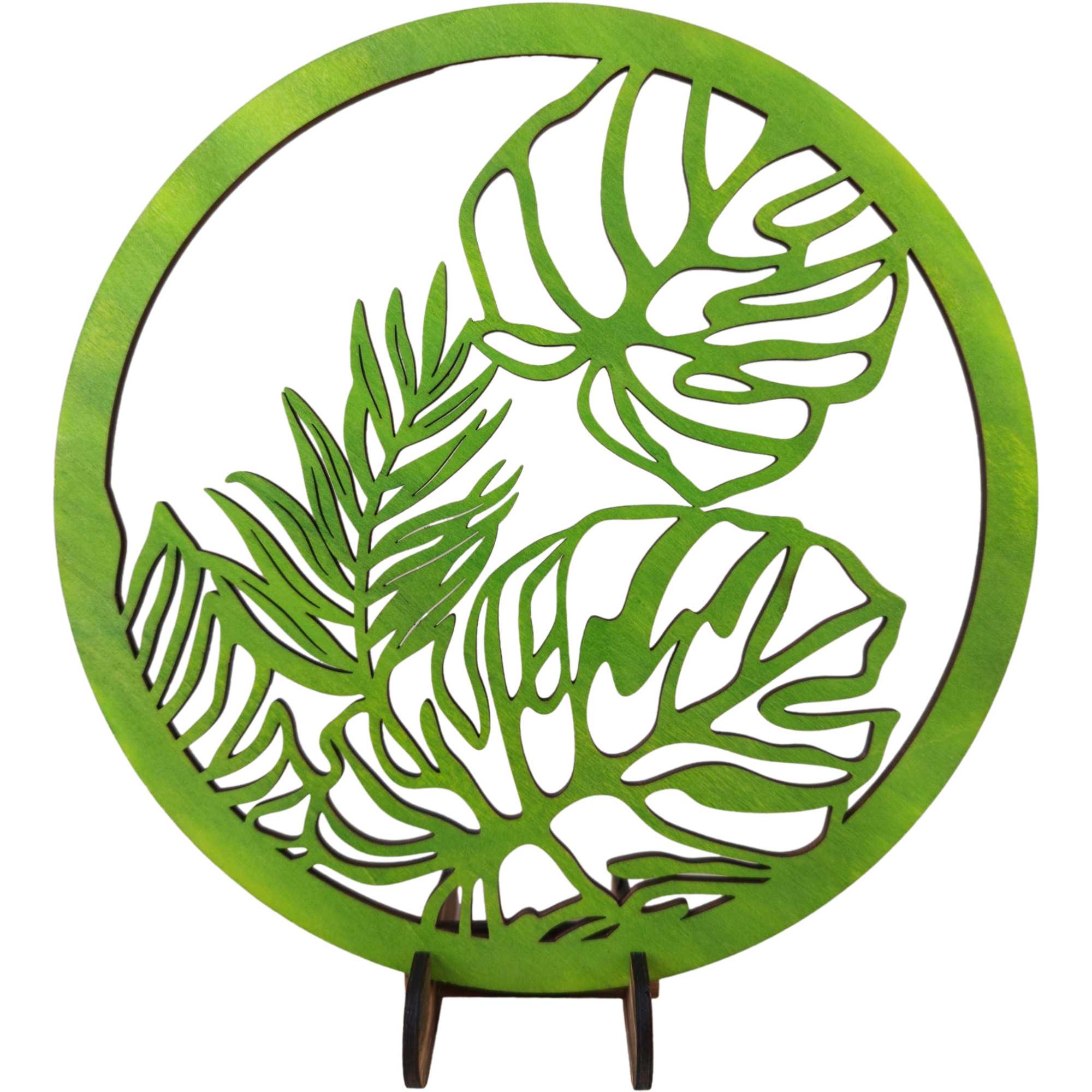 Obiect decorativ, Frunze, Verde deschis, 25 cm - eMAG.ro