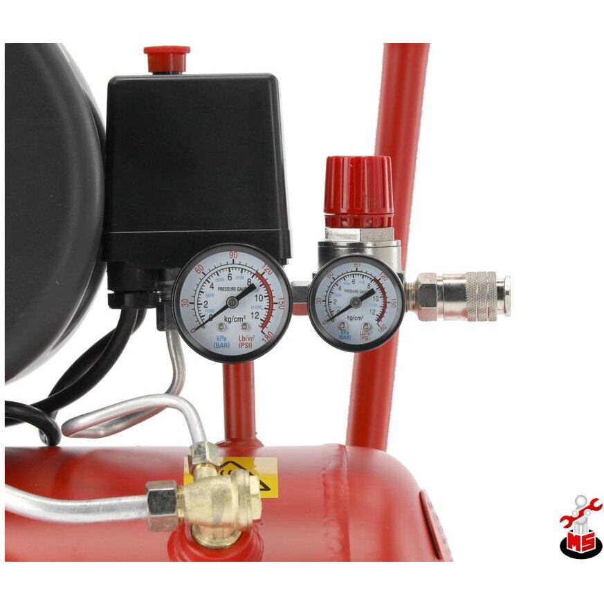 Compresor cu ulei, Yato YT-23300, putere 1500W, 24 l, 200 l/min, 8 Bar ...