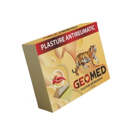 Plasture Antireumatic cu Ardei 50 Buc - eMAG.ro