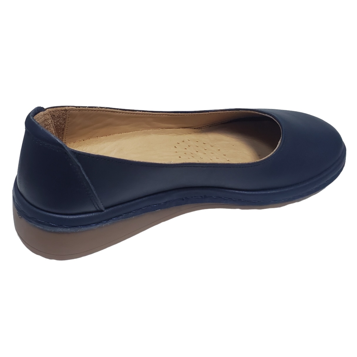 Pantofi ortopedici dama din piele naturala Delia, bleumarin, 40 - eMAG.ro