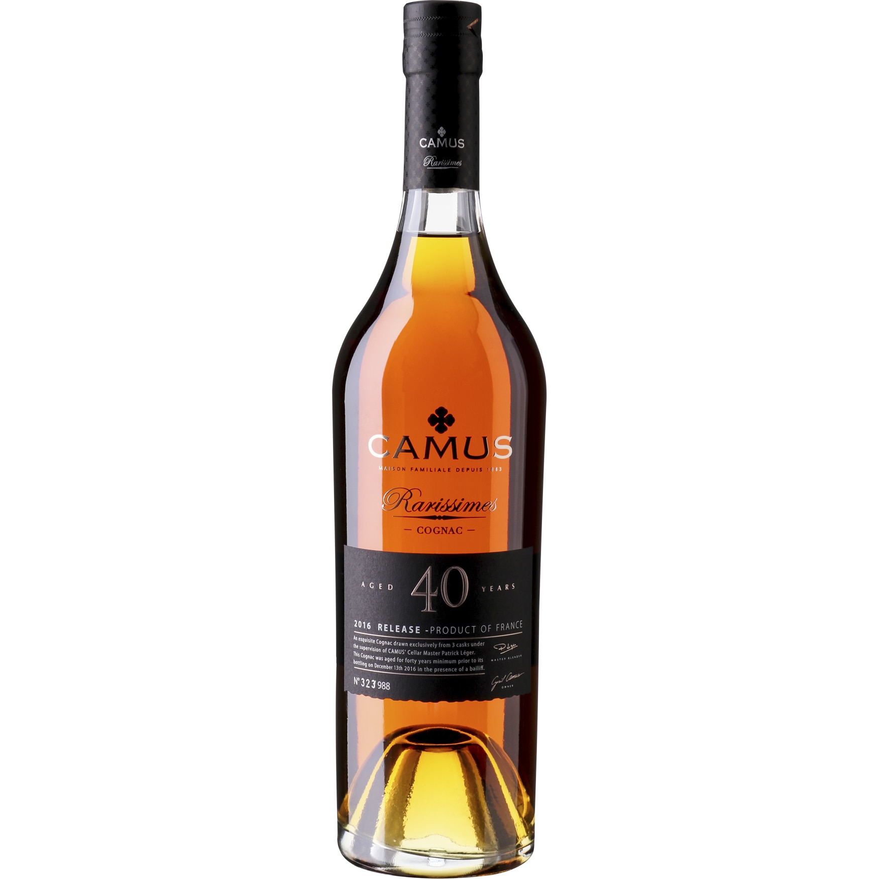 Coniac Camus 40 Ans Rarissimes, 2016 Release, 40.6%, 0.7l - eMAG.ro