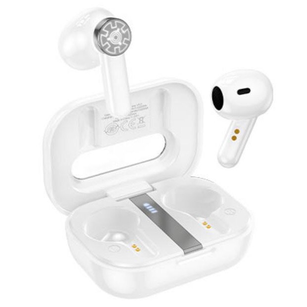 Casti Bluetooth EW31 Hoco, 250mAh, Bluetooth 5.3 TWS, Alb - eMAG.ro