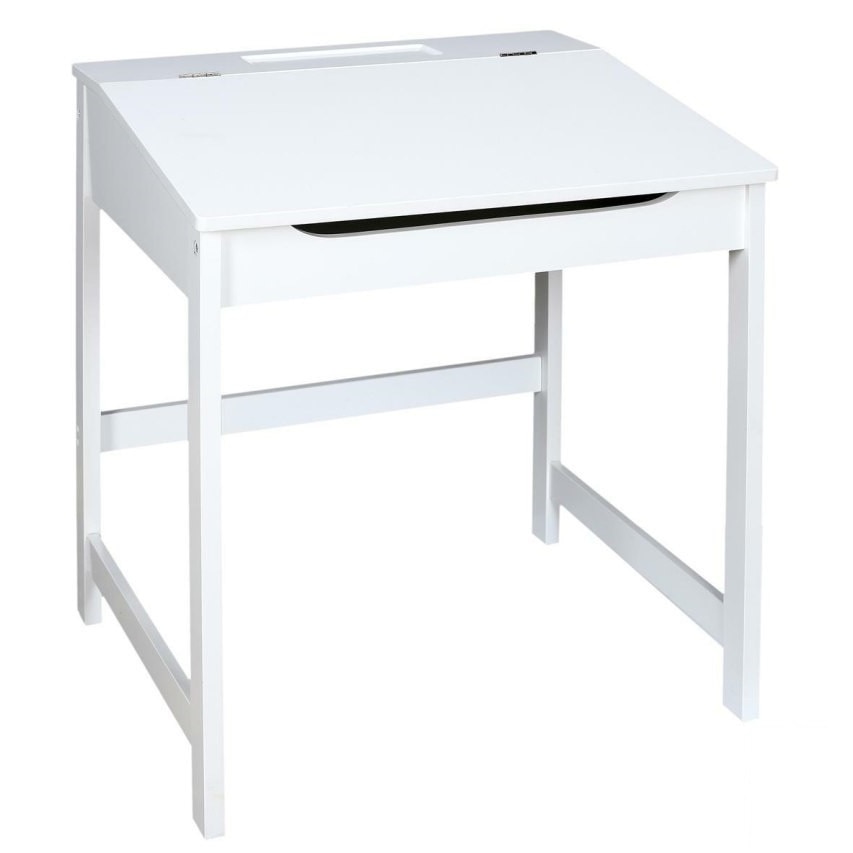 Birou Copii, Artpro, Lemn, Alb - eMAG.ro