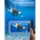 Set 2 huse telefon, Plastic/PVC, Rezistente la apa, Universal ...