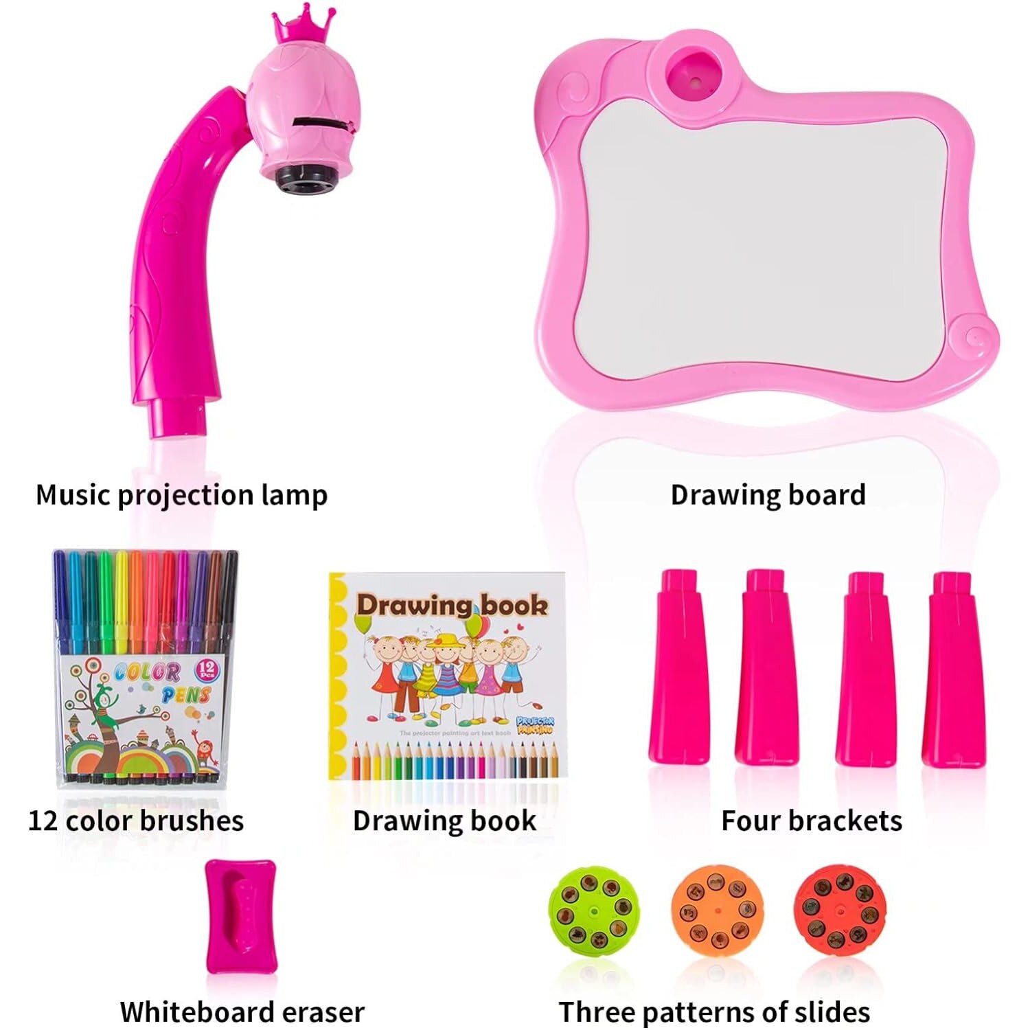 Masuta pentru desen NYTRO D8, Proiector cu 24 imagini, Carte de Desen ...