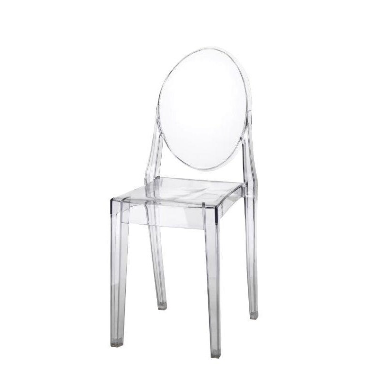 Scaun, Artpro, Policarbonat, Transparent - eMAG.ro