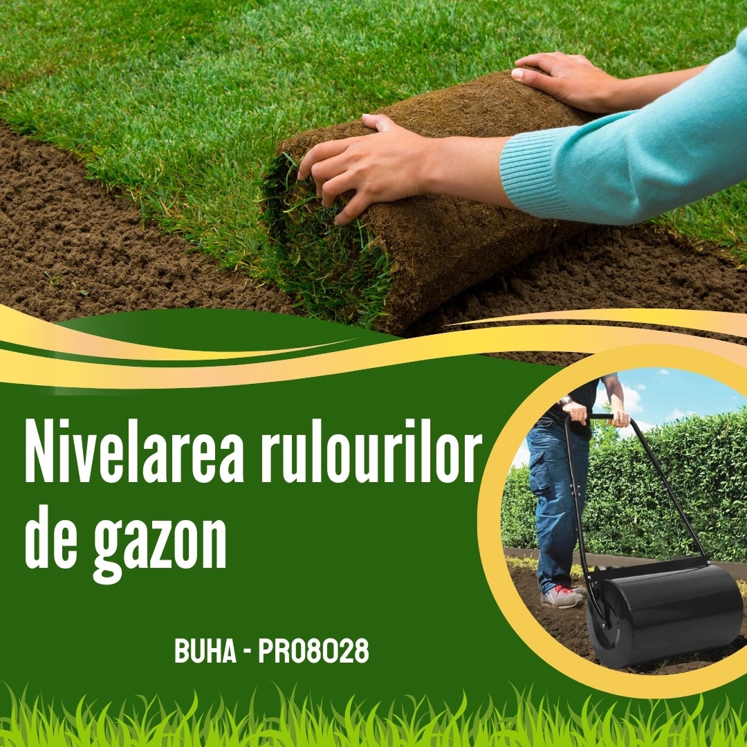 Tavalug gazon si gradina profesional 61 litri, dimensiune 80 x 28 cm ...