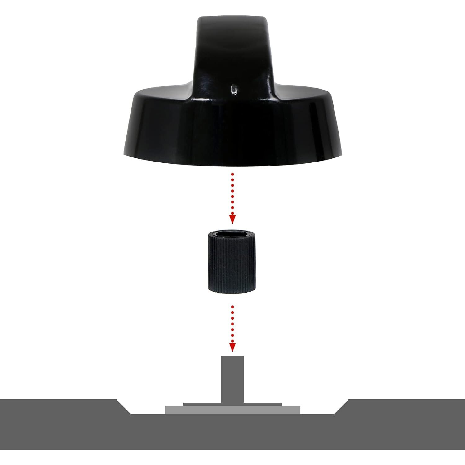 Set 4 butoane comanda aragaz, JENUOS®, Are 5 tije de dimensiuni ...