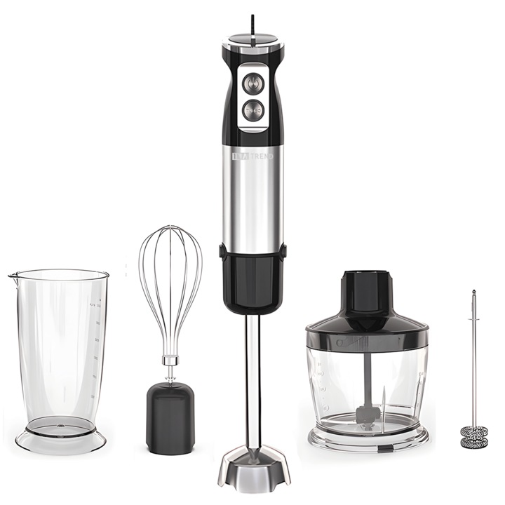 Set Blender 5 in 1 IMA Trend cu putere 1000W, Mixer vertical ...