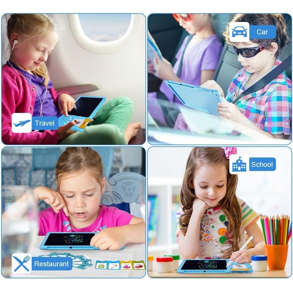 Интерактивен образователен Lcd таблет за рисуване и писане за деца с четец на карти с комплект