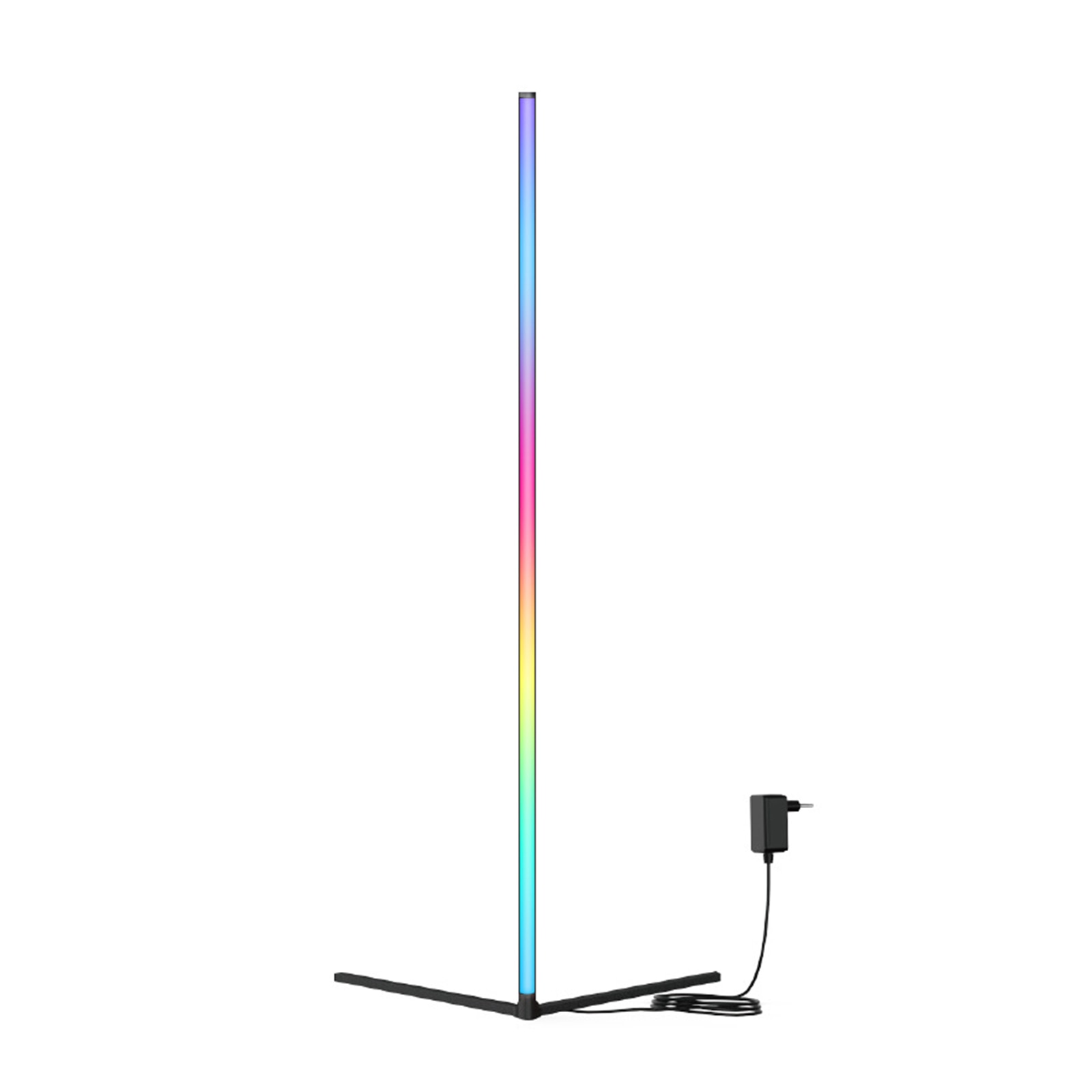 Lampa LED RGB de podea, NUODWELL, Cu telecomanda, control APP, Usor de ...