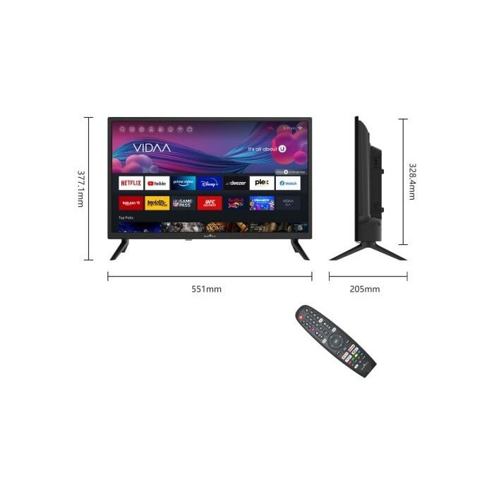 Televizor Smart LED SmartTech 24HV10T1, 60 cm, HD - eMAG.ro