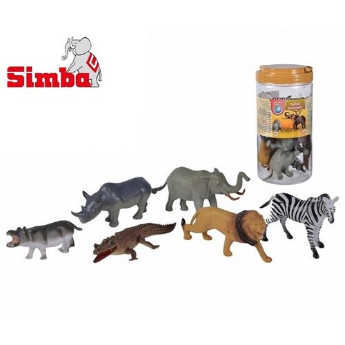 Set 6 figurine, diferite animale din safari, Simba - eMAG.ro