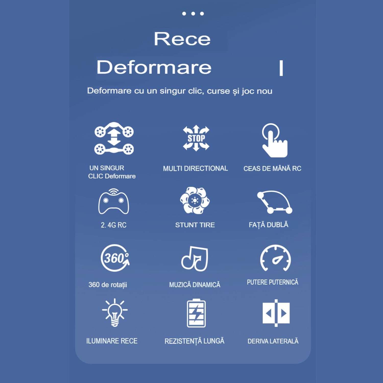 Masina de jucarie pentru copii, Dublu control, Senzor de gesturi pentru ...