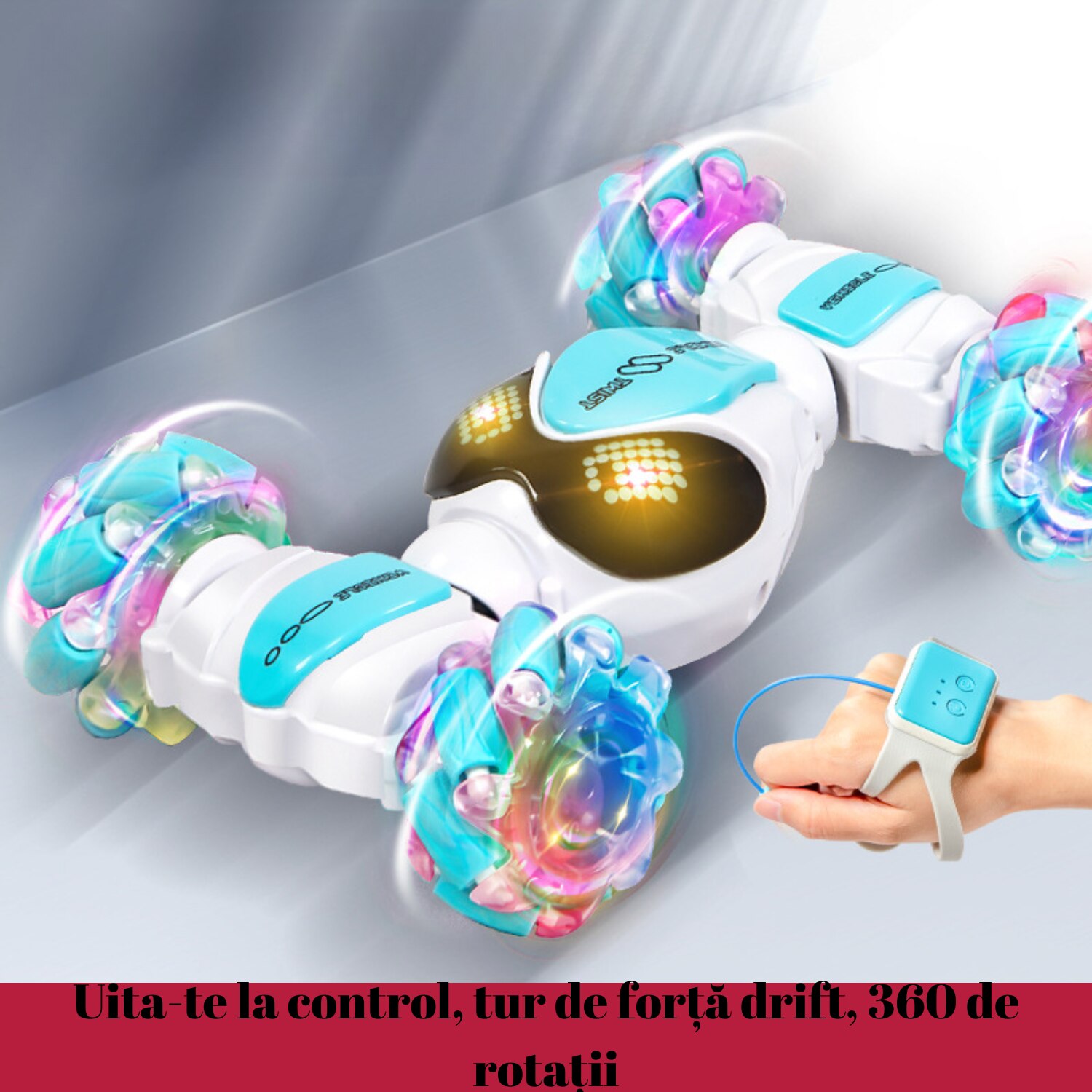 Masina de jucarie pentru copii, Dublu control, Senzor de gesturi pentru ...