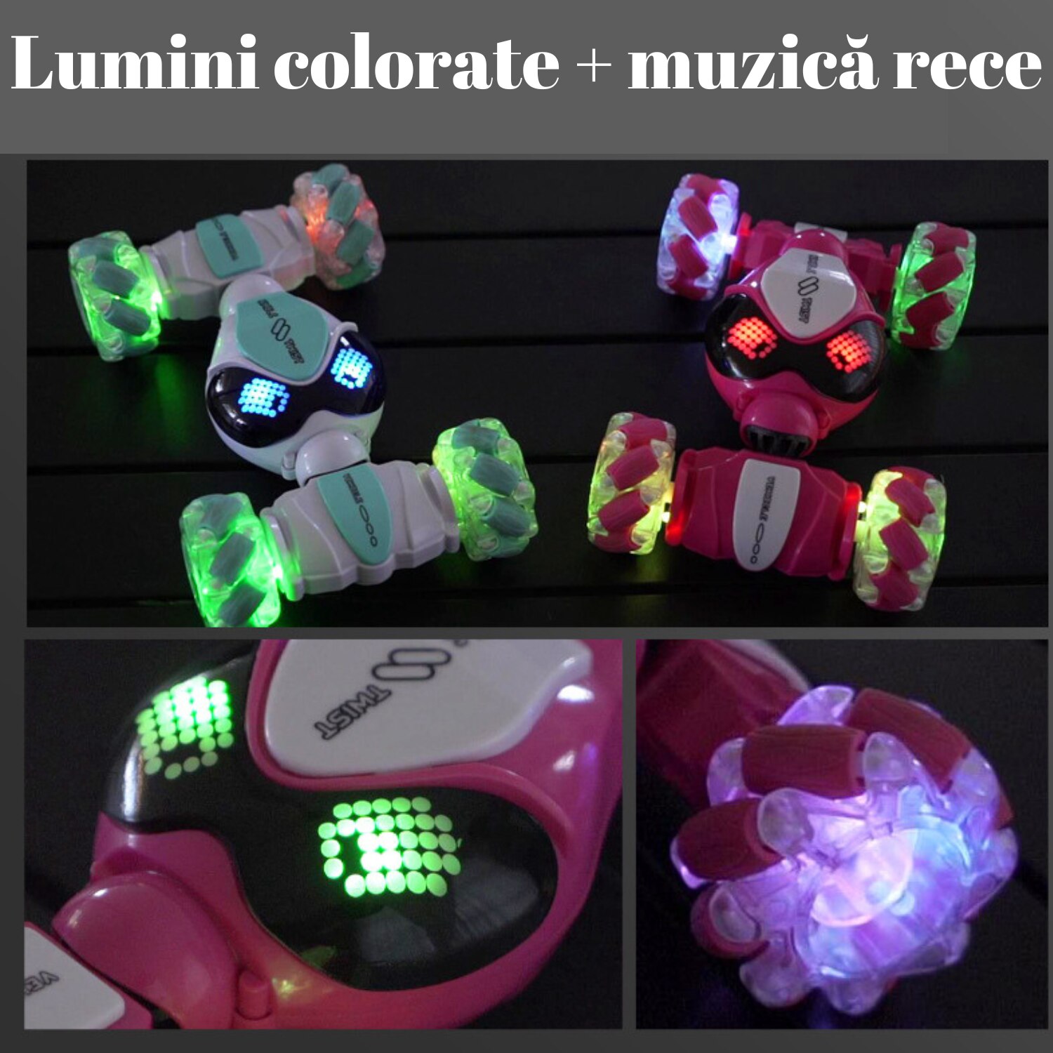 Masina de jucarie pentru copii, Dublu control, Senzor de gesturi pentru ...