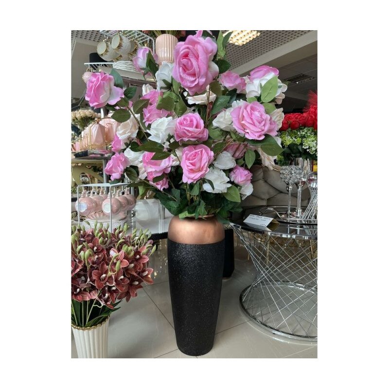 Vaza ceramica de culoare bronz, 58 cm - eMAG.ro