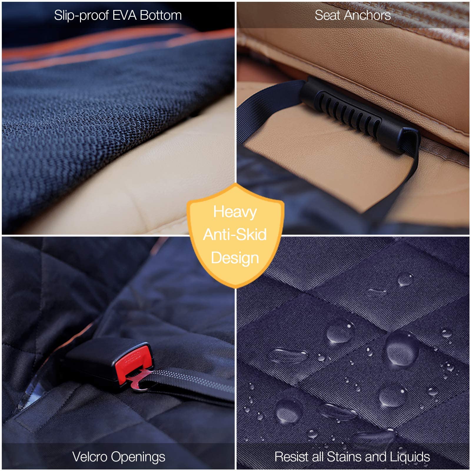 Husa scaun auto pentru caini, Overtang - eMAG.ro