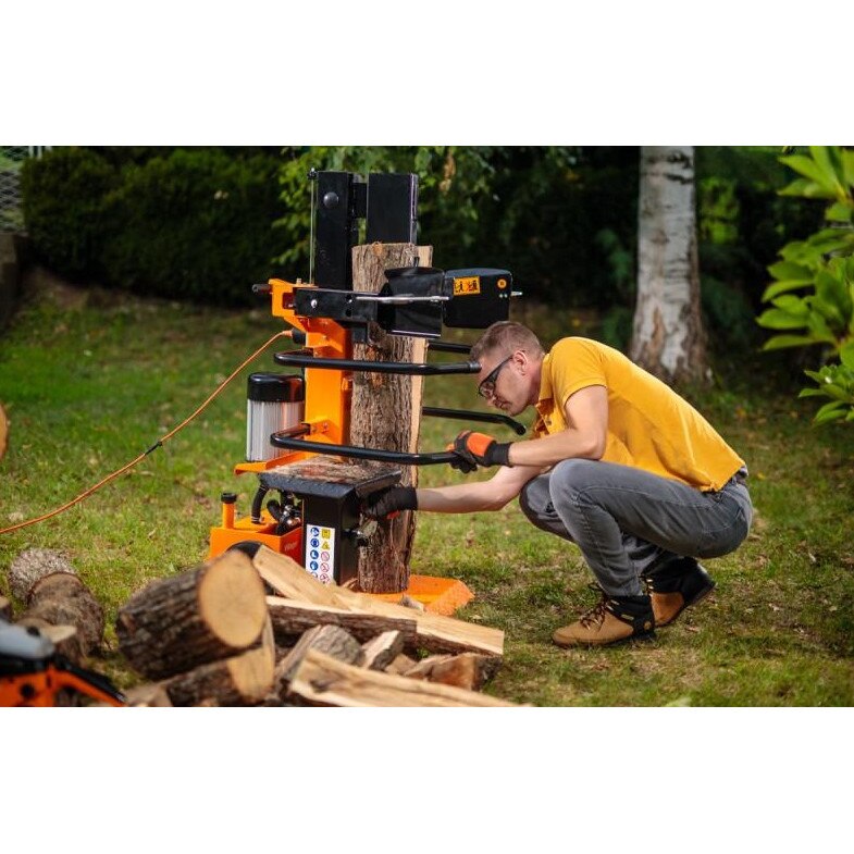 Despicator de lemne vertical VILLAGER VLS 8T 107, motor electric 3150 W ...