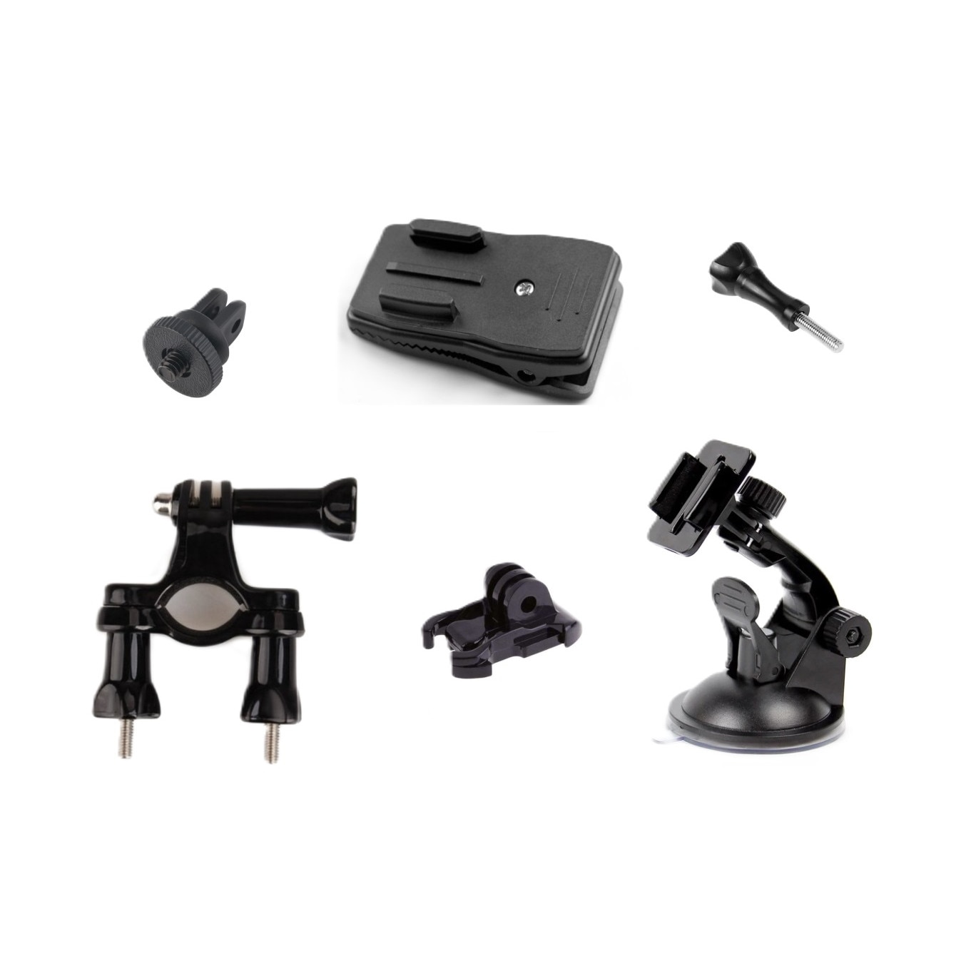 Set Accesorii din 6 piese Prindere Rucsac 360 grade, Ventuza, Prindere ...