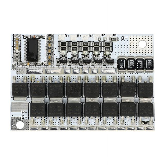 BMS 5S modul, 100Ah Li-Ion 18650 töltésvédelemmel és ...