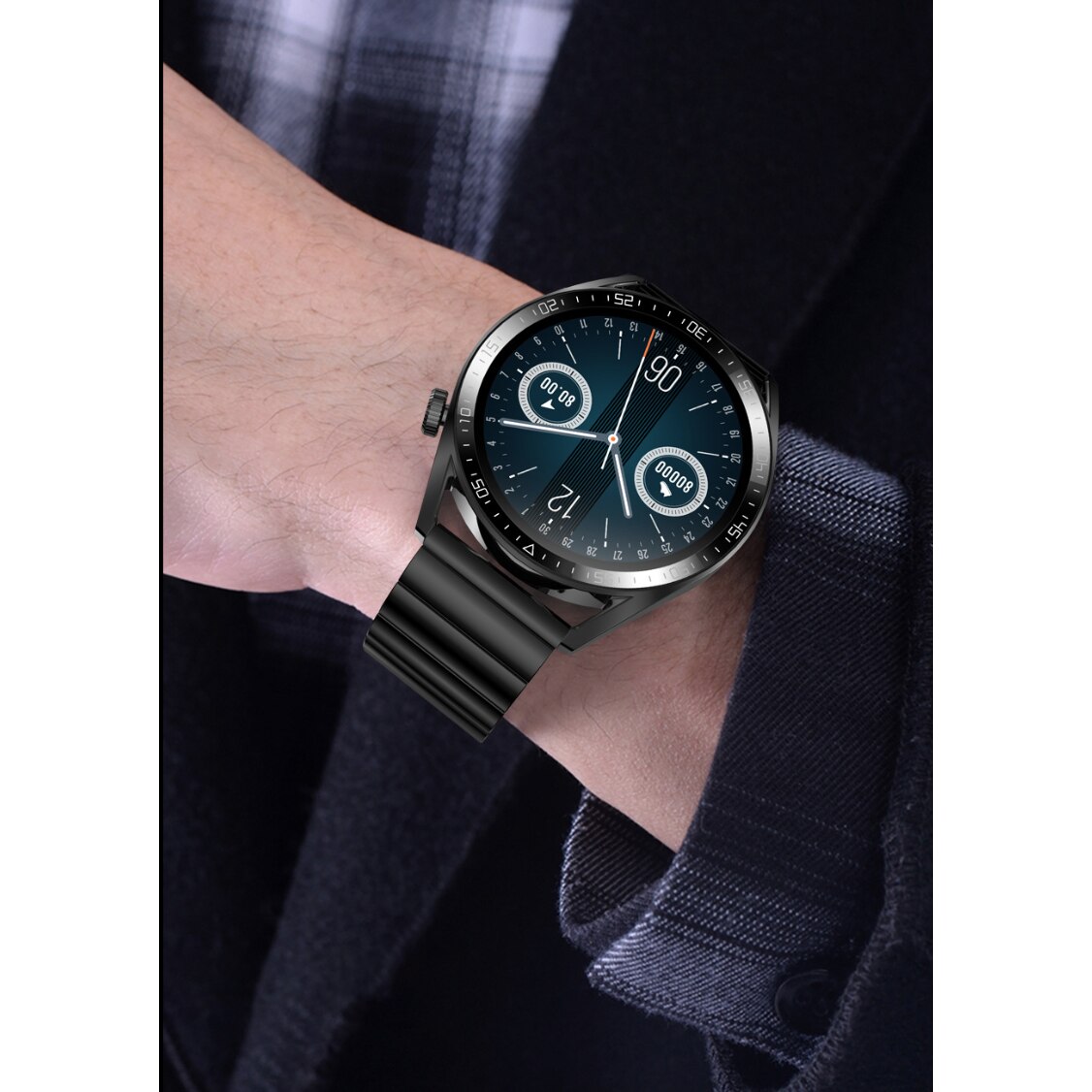 Smartwatch Ultra AMOLED iFit Call 1.3" Always ON Display, One-Touch ...