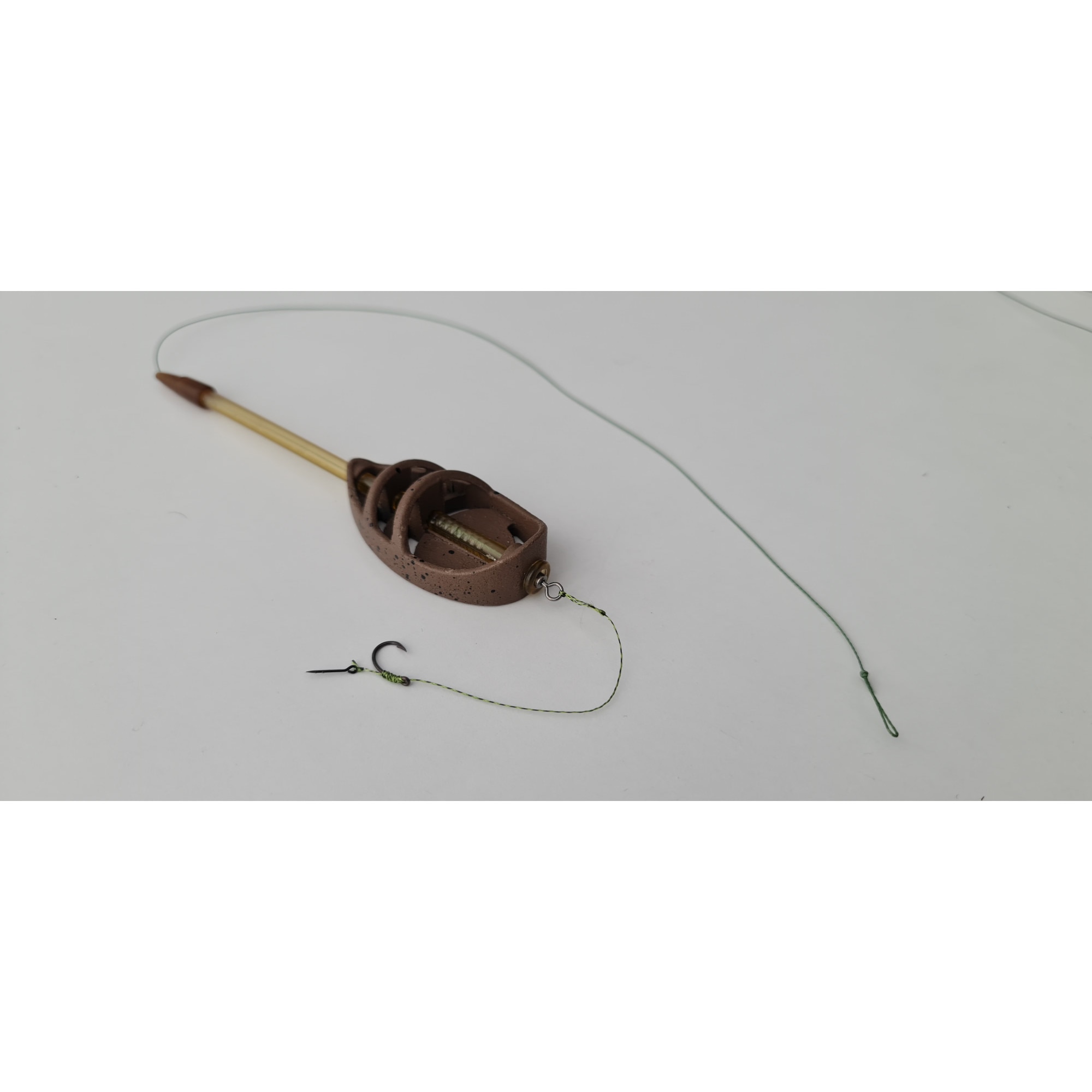 Montura Method Feeder cu Tija, 50gr, carlig nr 12, Spin - eMAG.ro