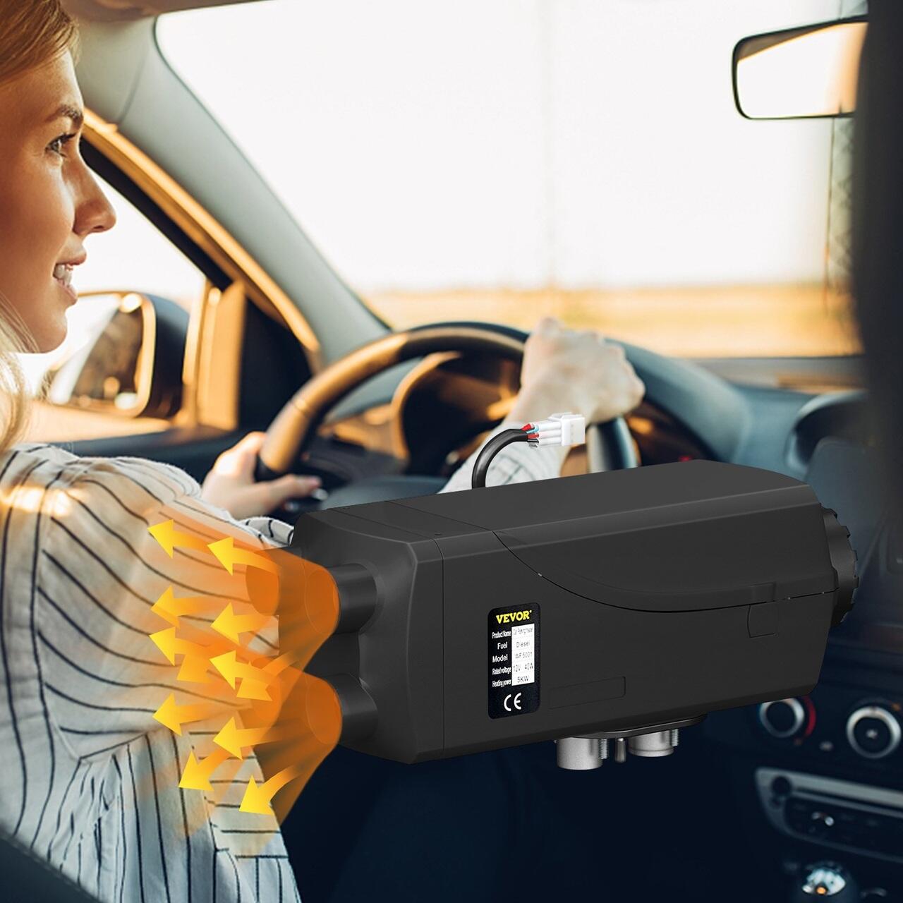 Стационарен нагревател, Sirocou дизел, множество гнезда, Vevor 8 kW ...