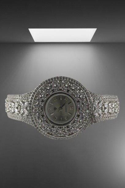 Ceas din argint 925 TSR cu pietre naturale zirconiu model 3TYS - eMAG.ro