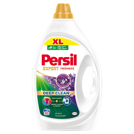 Detergent de rufe lichid Persil Deep Clean Expert Freshness Lavanda, 50 ...