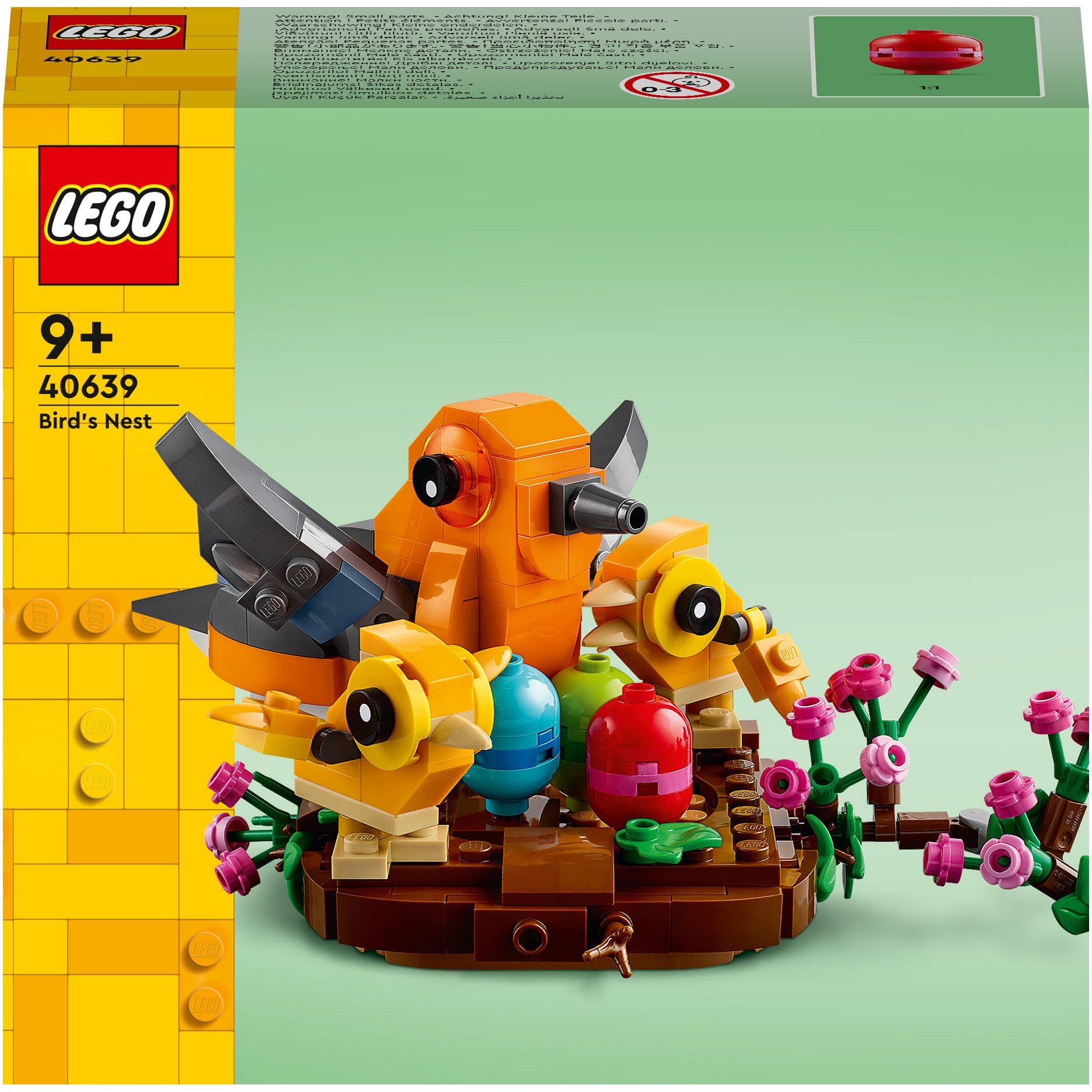 LEGO® Icons Creator Expert - Cuib de pasari 40639, 232 piese - eMAG.ro