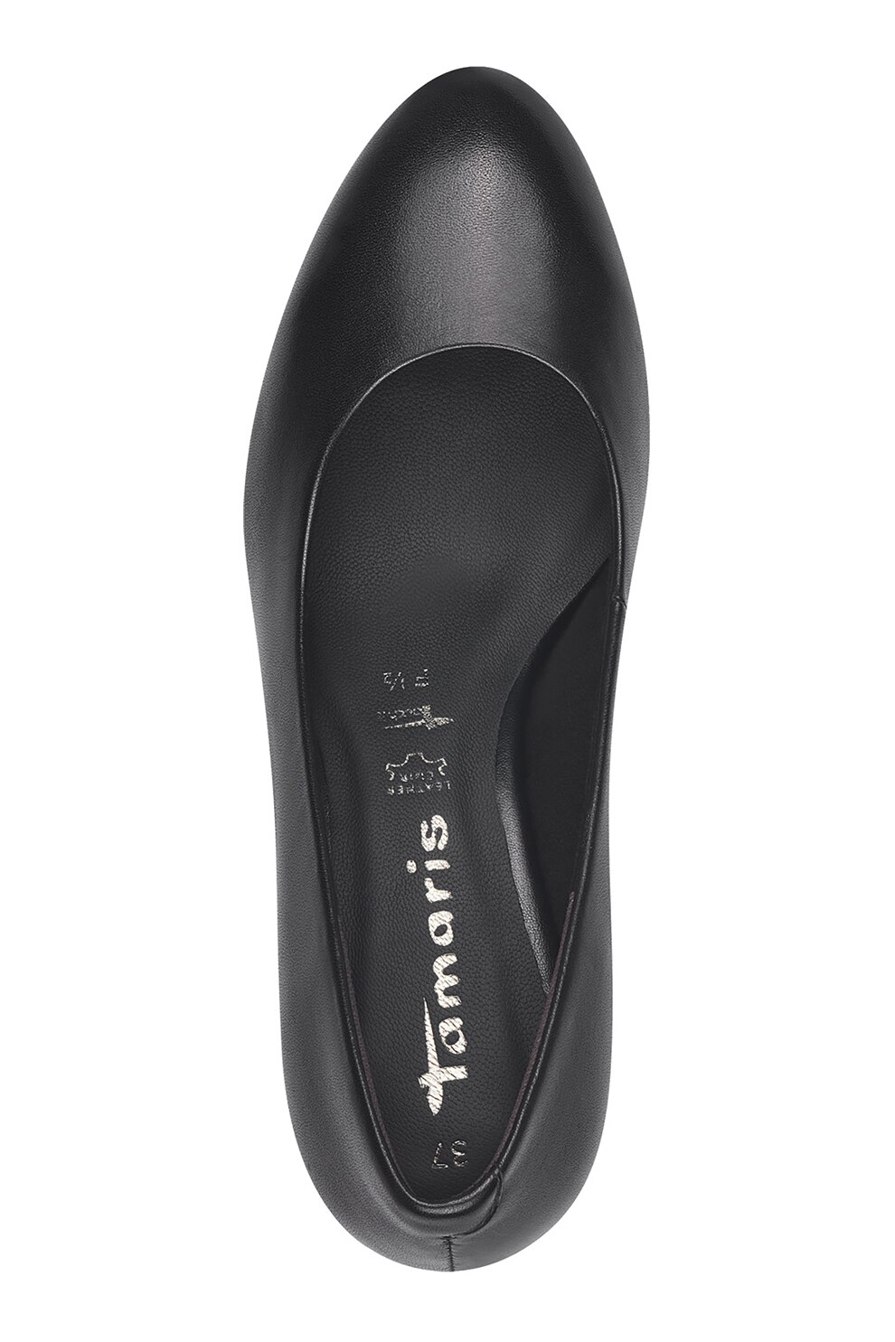 Tamaris, Pantofi uni cu toc inalt, Negru, 35 - eMAG.ro