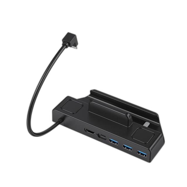 Statie de andocare, 6 in 1, USB-C, Ethernet, HDMI, 4K, RJ45, 1000Mbps ...