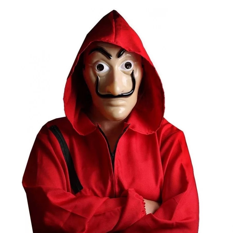 Big Money Heist костюм+маска s, m, l, xl Възрастен - eMAG.bg