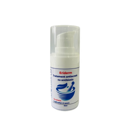 Tratament antiacneic - Eriderm, 15 ml - eMAG.ro