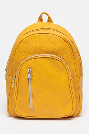 Francesca Rossi, Rucsac cu buzunare cu fermoar, Galben inchis - eMAG.ro