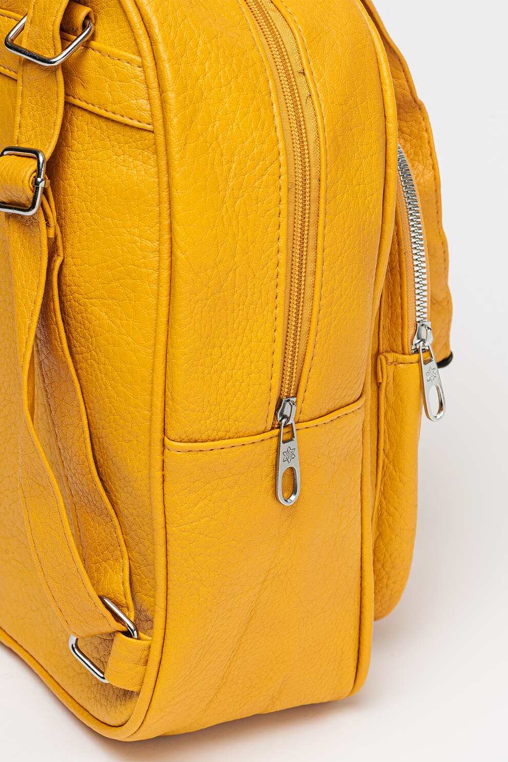 Francesca Rossi, Rucsac cu buzunare cu fermoar, Galben inchis - eMAG.ro