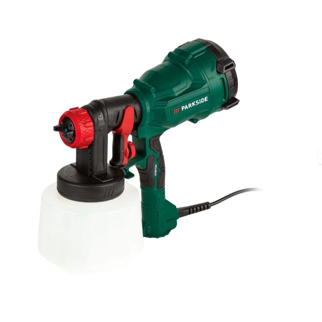 Pistol de vopsit cu volum reglabil si suflanta integrata, 3 modele de ...