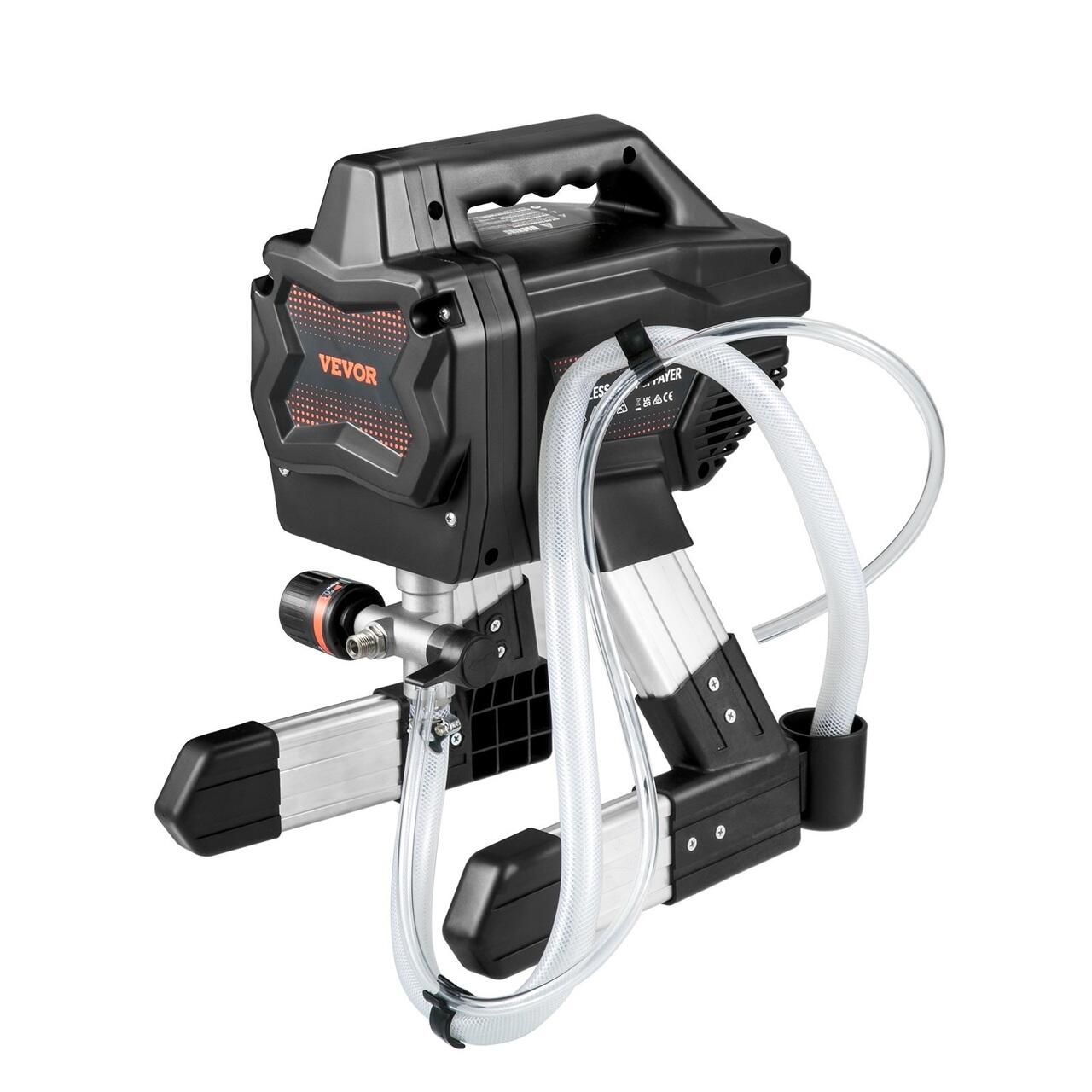 Pompa de vopsit pentru suprafete mari Vevor Black, putere 650 W, 1.1 l ...