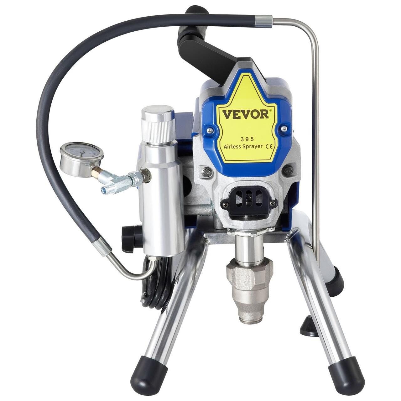 Pompa de vopsit pentru suprafete mari Vevor Airless, putere 2000 W, 2.1 ...