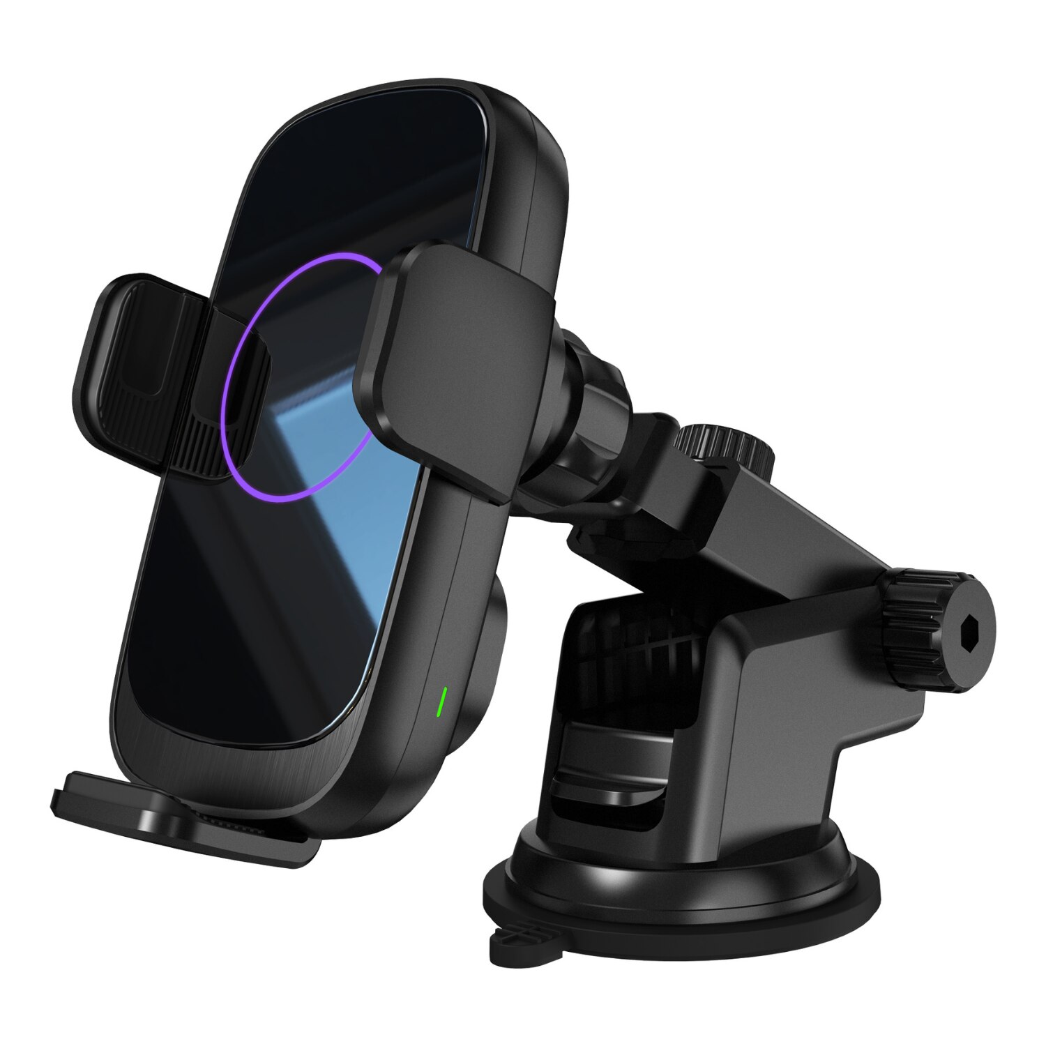 Incarcator auto wireless ZANISIO®, cu senzor de prindere, pentru ...