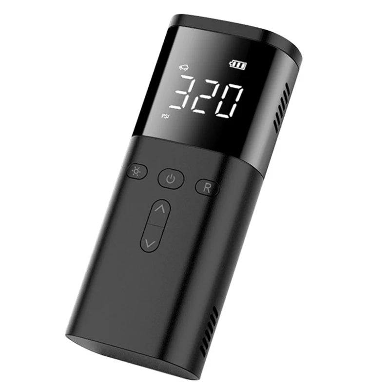 Compresor auto portabil, 10 bar, Wireless, Electric, Negru - eMAG.ro